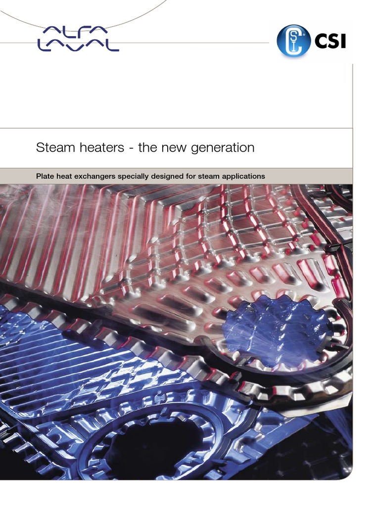 TS Steam Heater Brochure | PDF | Heat Exchanger | Water Heating