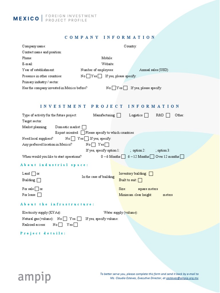 AMPIP Investment Profile 2022 | PDF | Economies | Business
