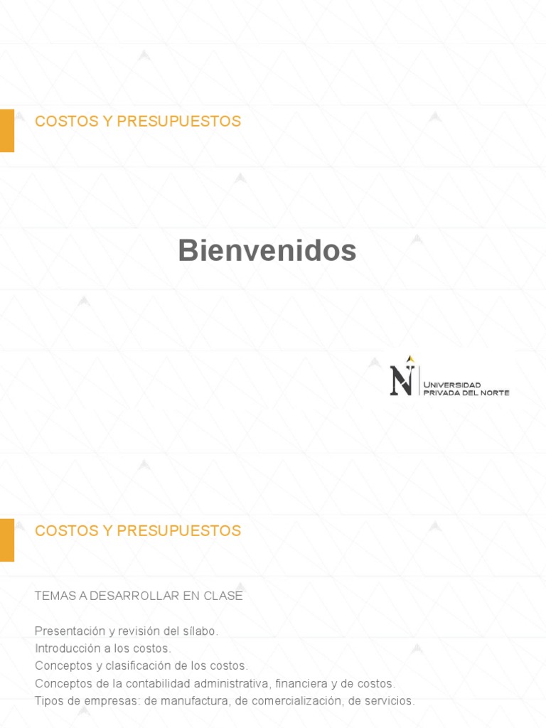 Costos y Presupuestos | PDF | Presupuesto | Costo