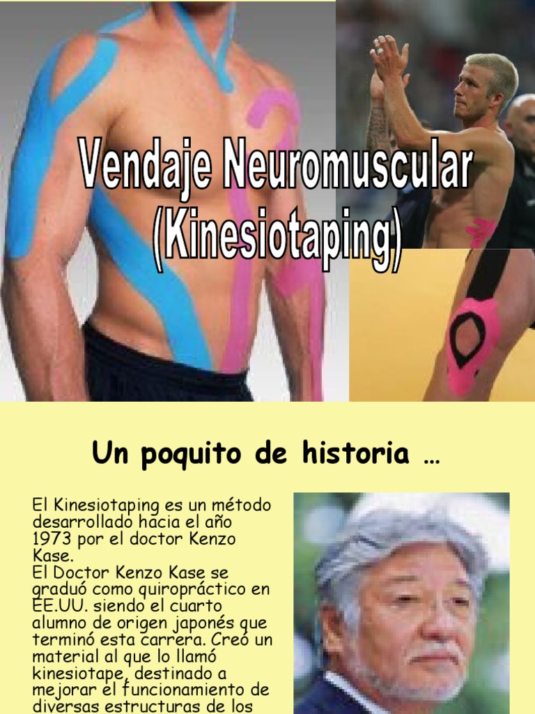 Presentacion Kinesiotaping | PDF | Rodilla | Sistema musculoesquelético
