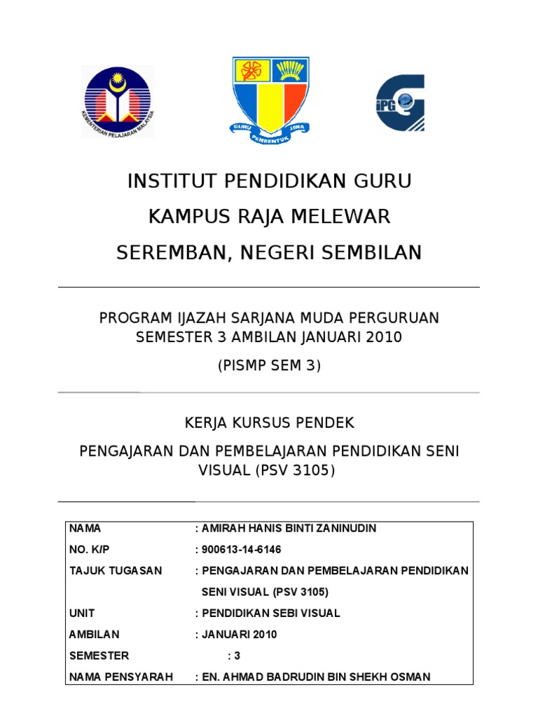 4 Bidang PSV KBSR | PDF | Karier & Perkembangan