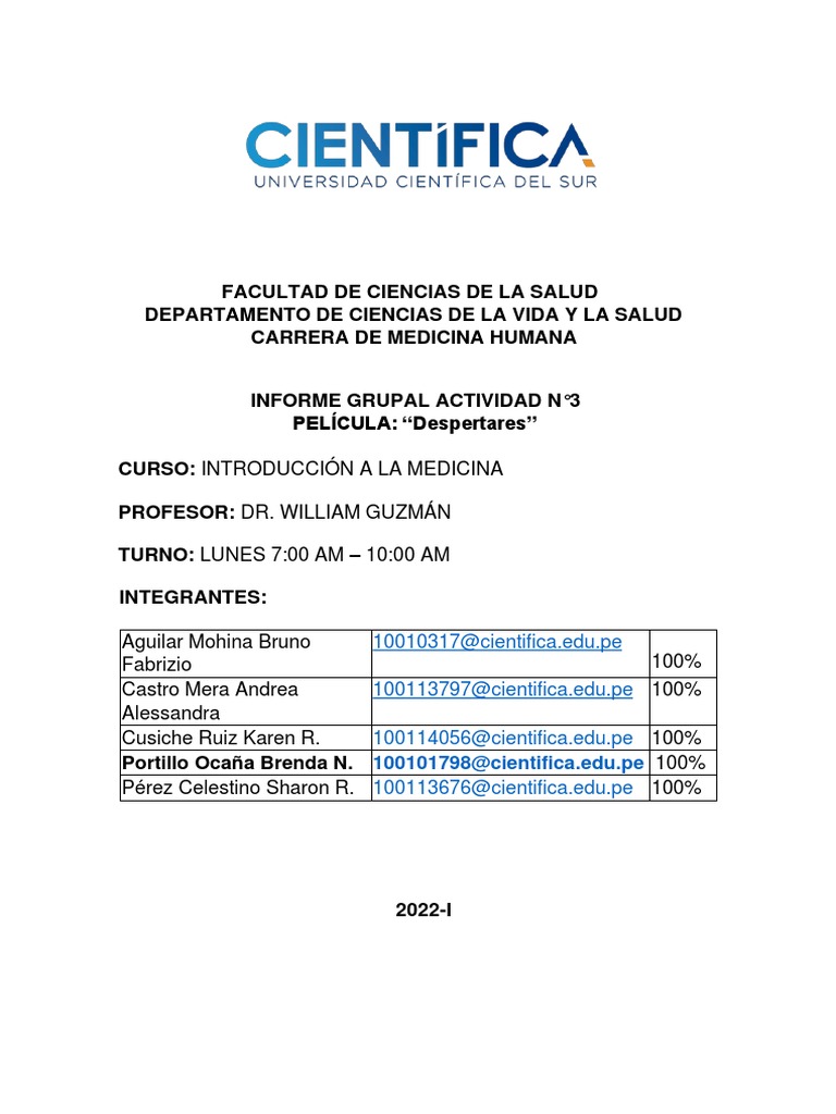 Informe 3 | PDF | Consentimiento informado | Medicina
