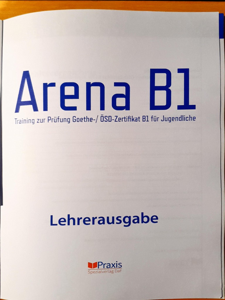 Lehrerausgabe B1 | PDF