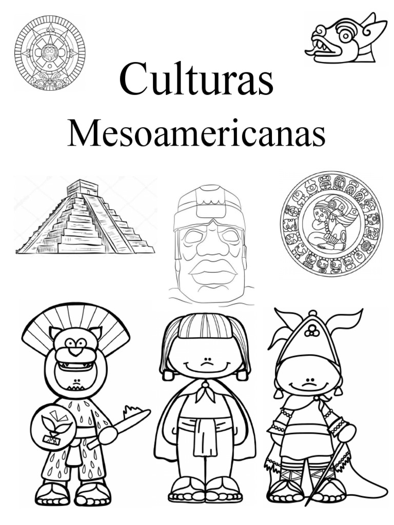 Ejercicios Sobre Culturas Mesoamericanas Pdf Civilización Maya