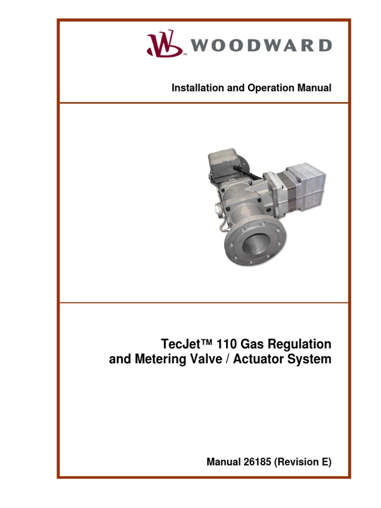 Woodward Gamme Tecjet 110 Technical Manual en 2017 | PDF | Electrical ...