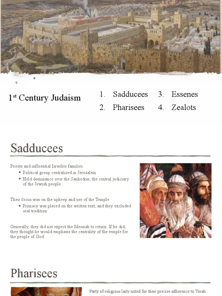 1st Century Judaism | PDF