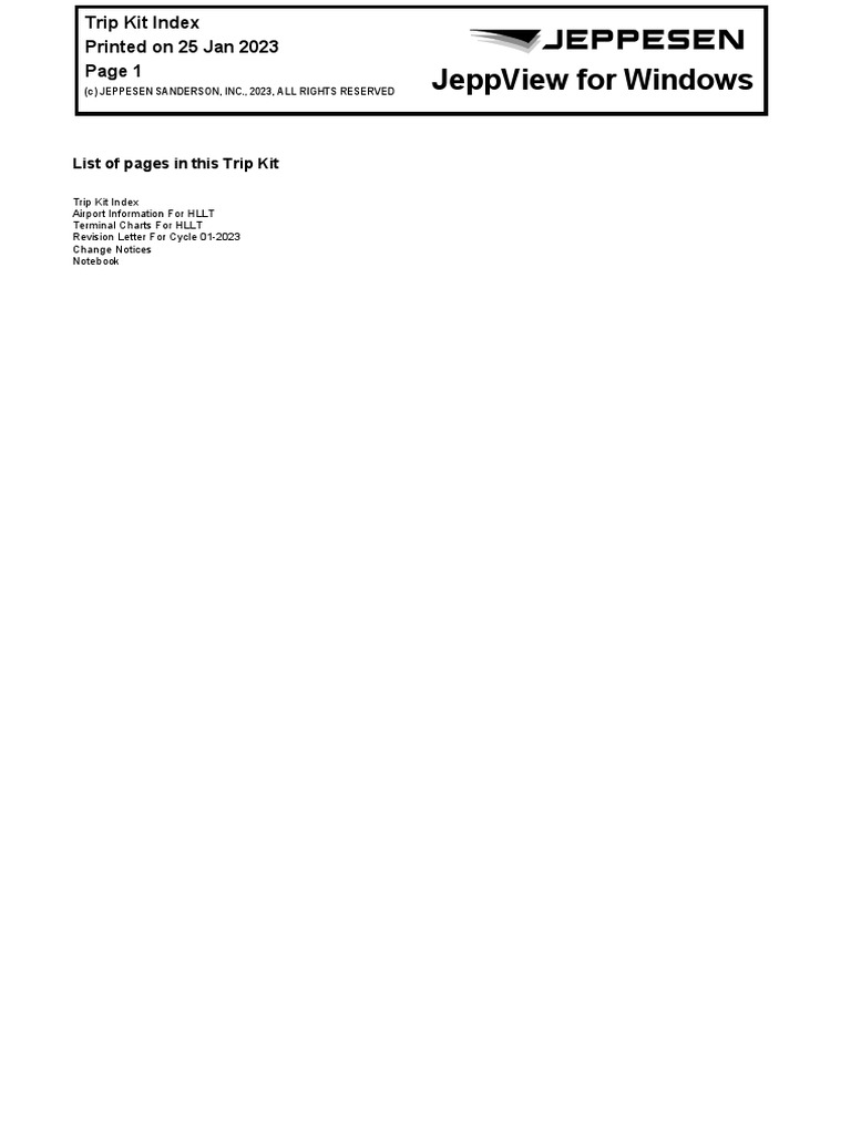 HLLT Airport Information Overview | PDF | Runway | Airport