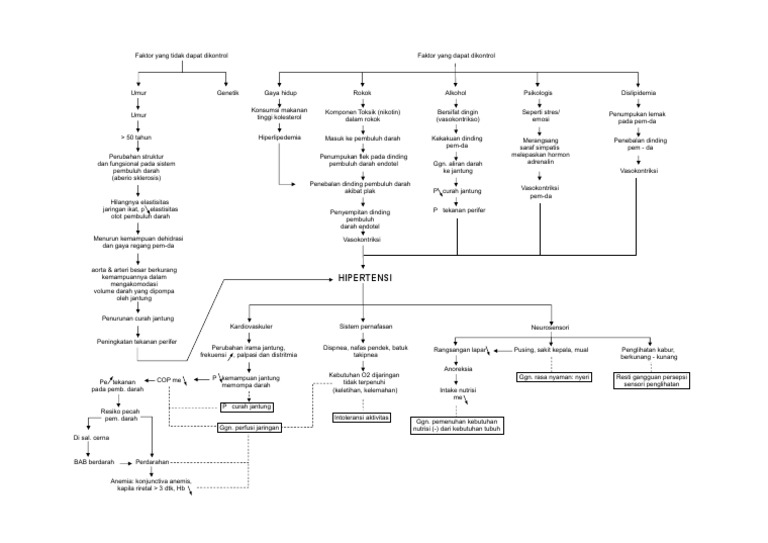 WOC - Hipertensi | PDF