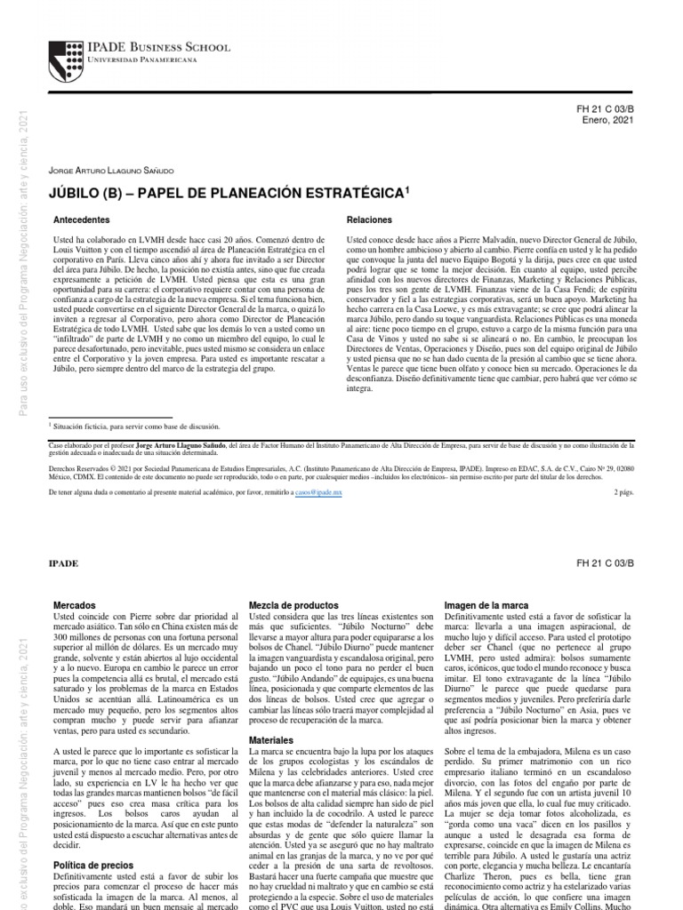 PLAN ESTRAT - Jubilo Mod8 | PDF | Marca