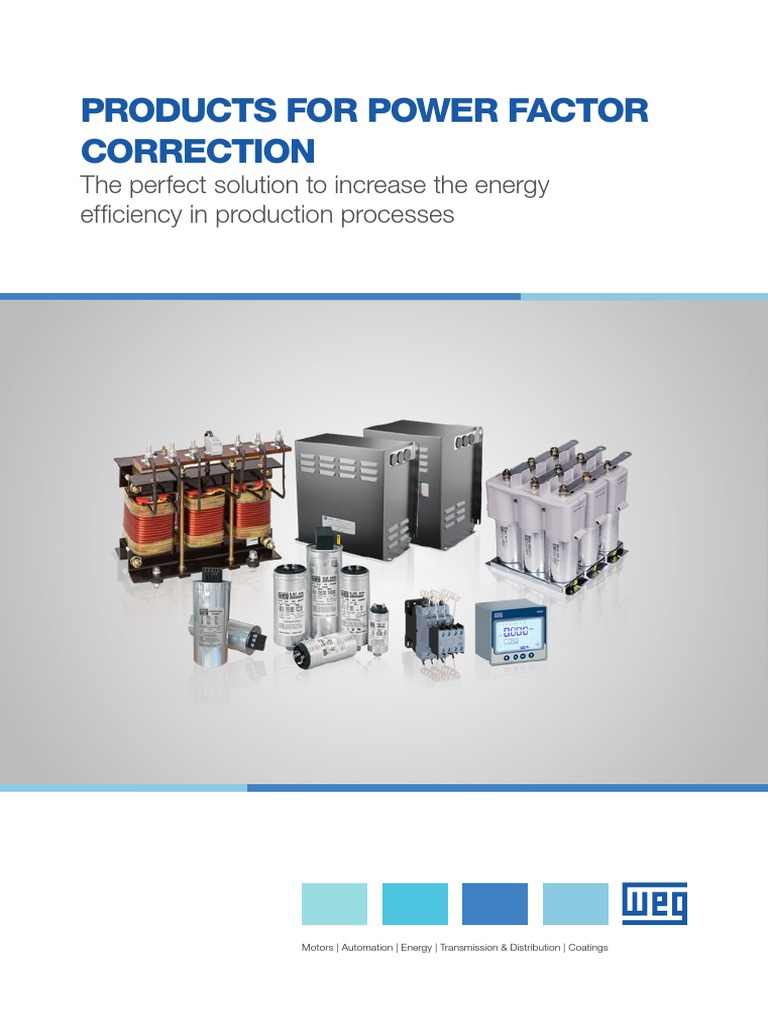 WEG Capacitors For Power Factor Correction 50033846 en | PDF ...
