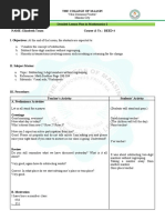 Detailed Lesson Plan in Mathematics 3 Odd and Even Number | PDF ...