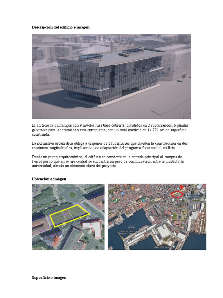 Descripción Del Edificio e Imagen | PDF