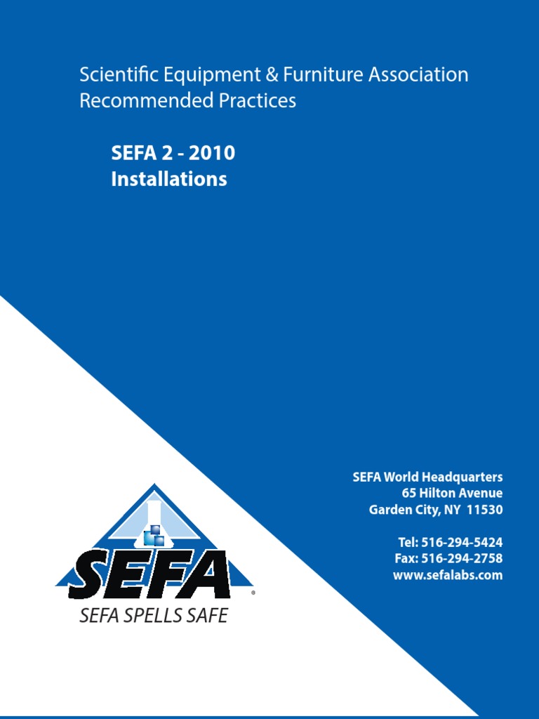Sefa 2 2010 Installations | PDF | Countertop | Laboratories
