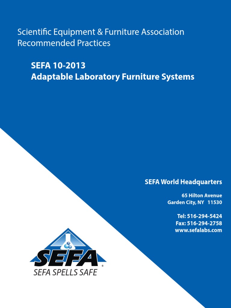 Sefa 10 2013 Adaptable | PDF | Cabinetry | Laboratories