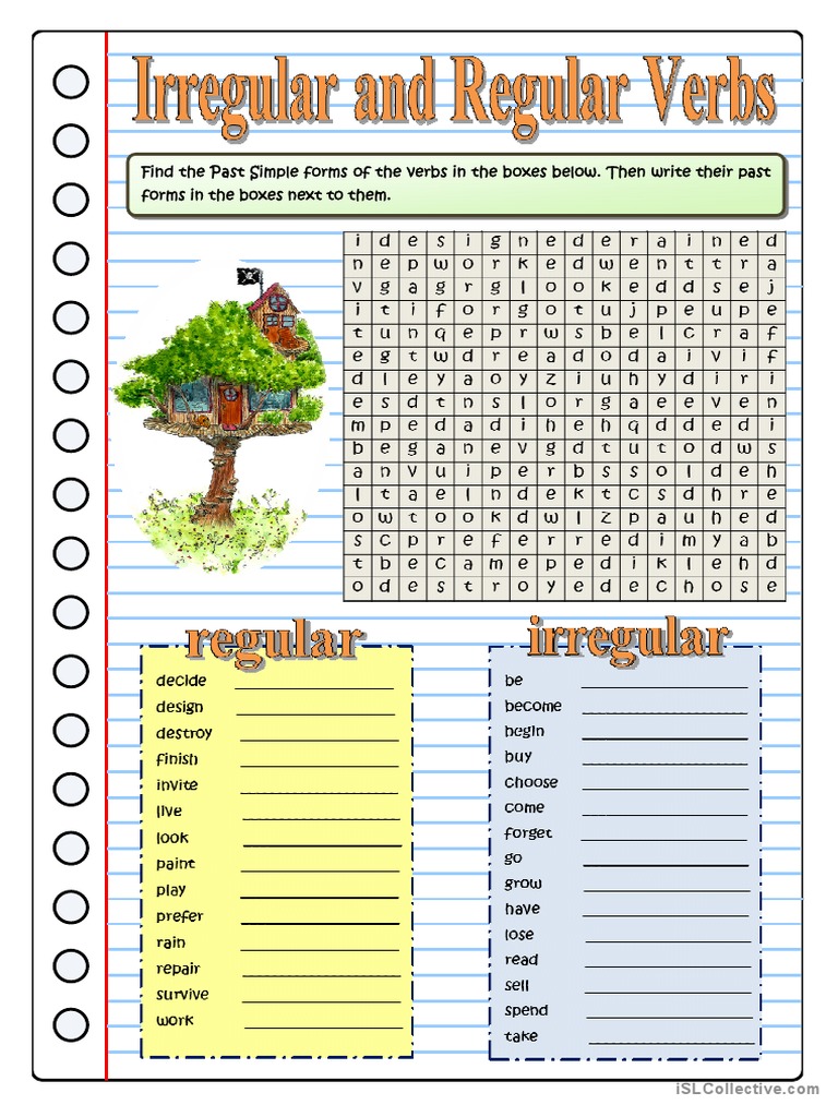 Irregular Verbs | PDF