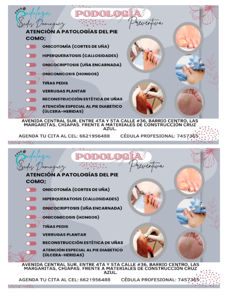 Doc3 PODOLOGIA | PDF