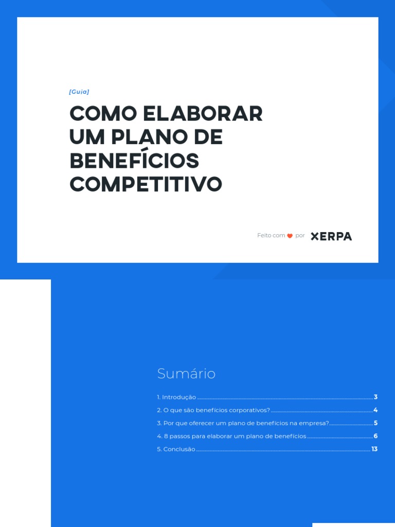 Como Elaborar Um Plano de Benefi - Cios Competitivo | PDF | Orçamento ...