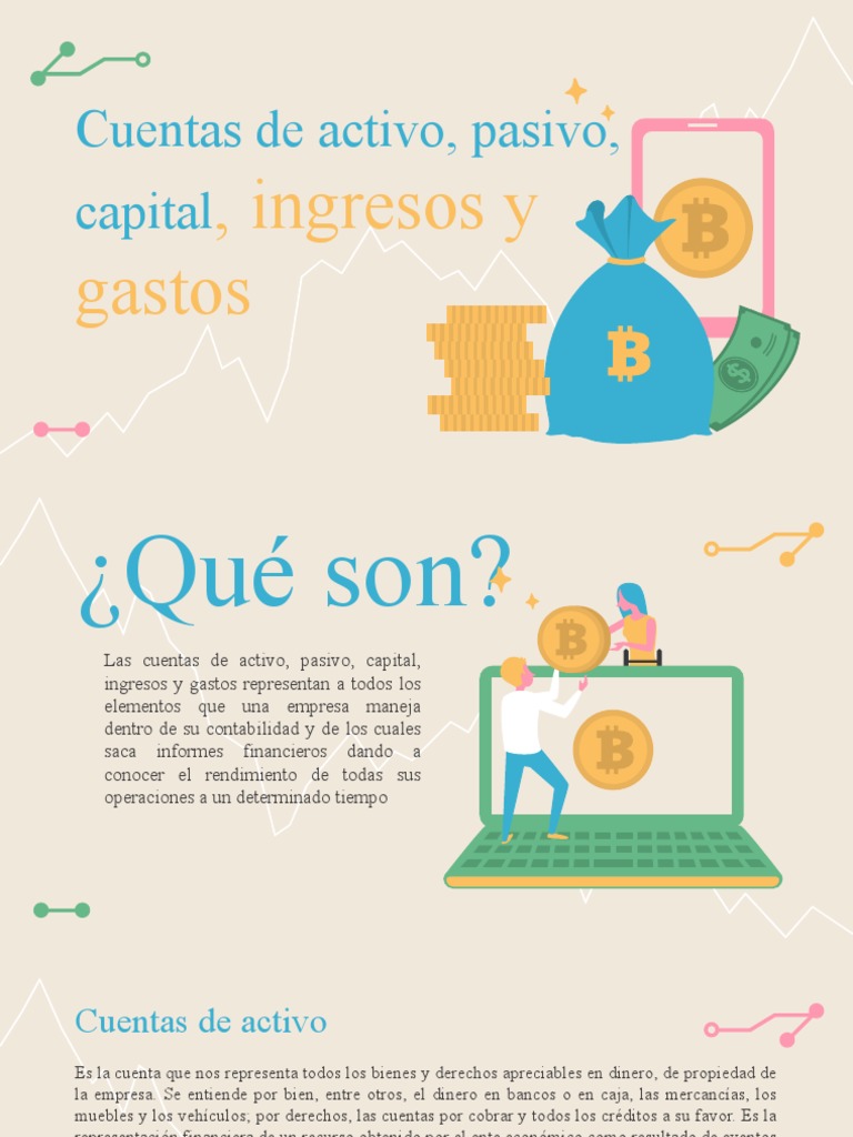 Cuentas de Activo, Pasivo y Capital | PDF | Contabilidad | Capital ...