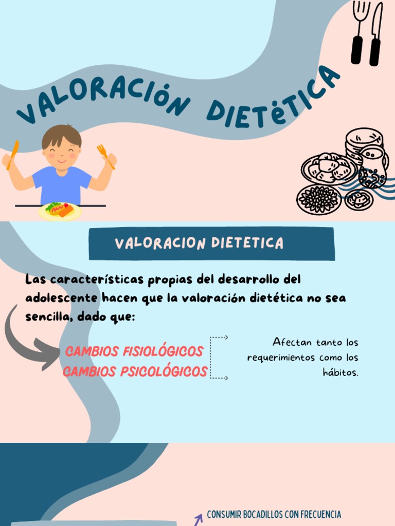 Valoracion Dietetica 2.1 | PDF | Alimentos | Nutrición