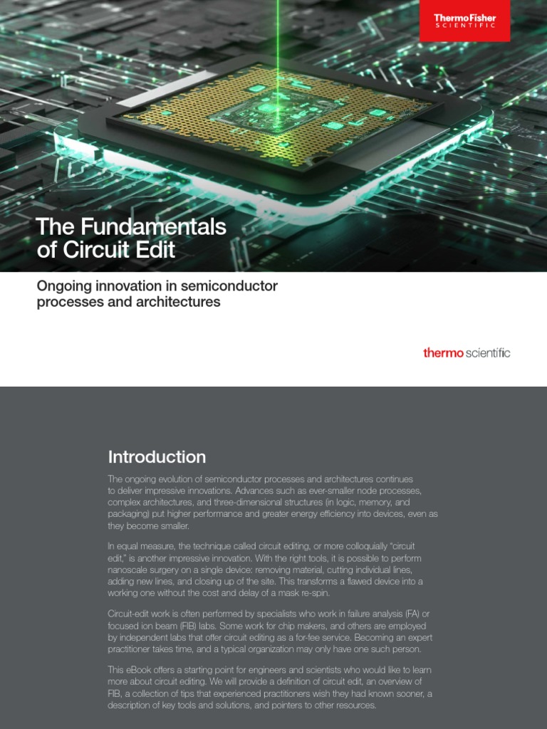 Fundamentals of Circuit Edit WEB | PDF | Integrated Circuit | Physical ...
