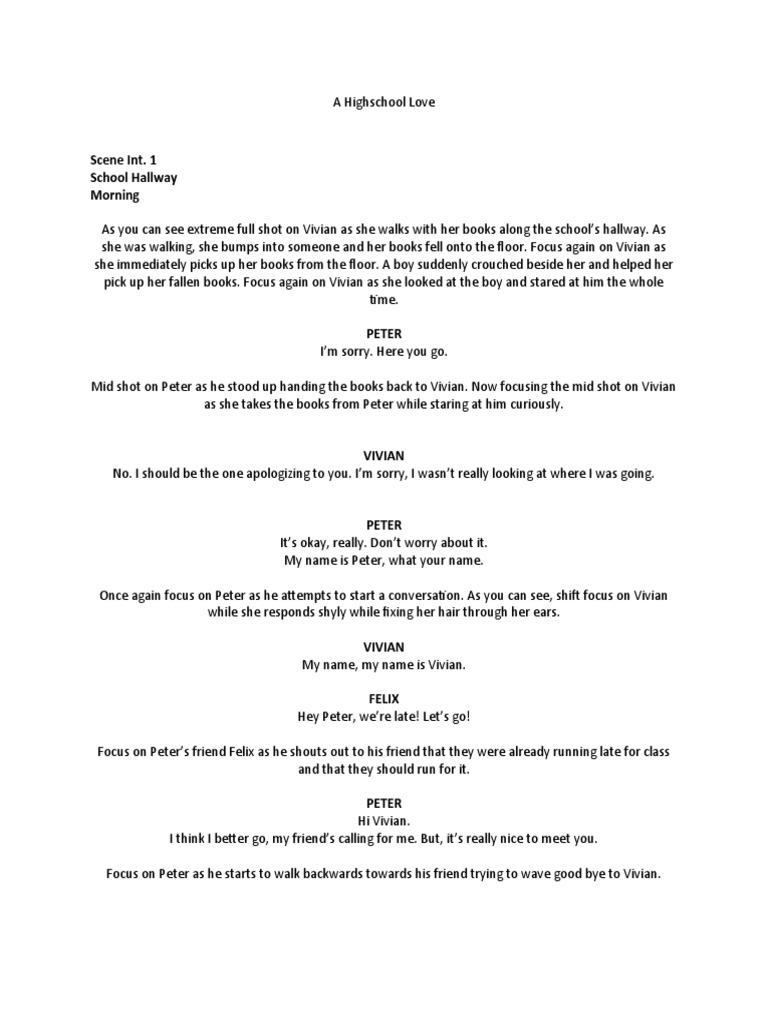 A Highschool Love | PDF