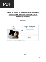 Pasos Sistema de Tramite Documentario | PDF | Ventana (informática) | Software