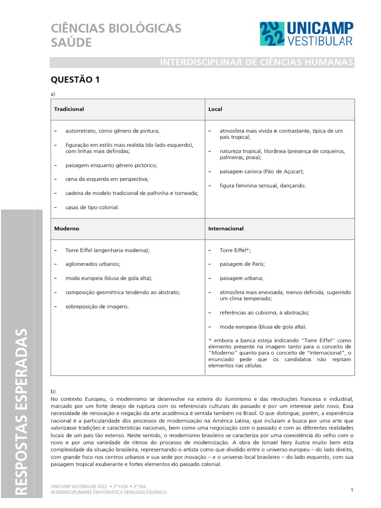 Prova UNICAMP 2022 Segunda Fase | PDF | Triângulo | Calor