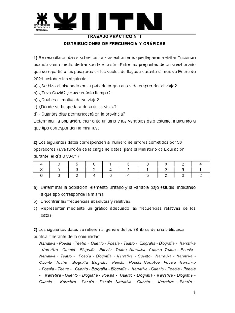 TP1 - Probabilidades Casa Central 2021 | PDF