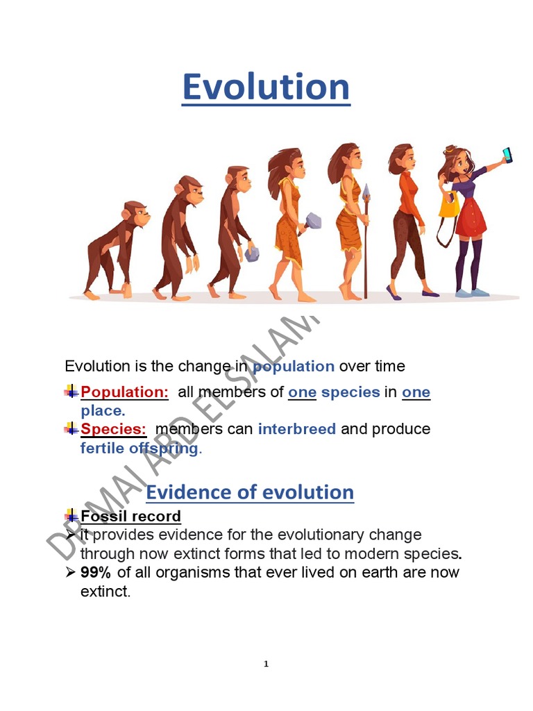Evolution | PDF | Natural Selection | Evolution