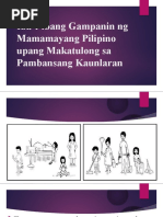 5 Mga Proyekto NG Pamahalaan Tongu Sa Kagalingang Pambayan at Pambansang Kaunlaran | PDF