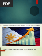 AP9 - Q3 - Module 3 UGNAYAN NG KITA, PAGKONSUMO AT PAG-IIMPOK | PDF