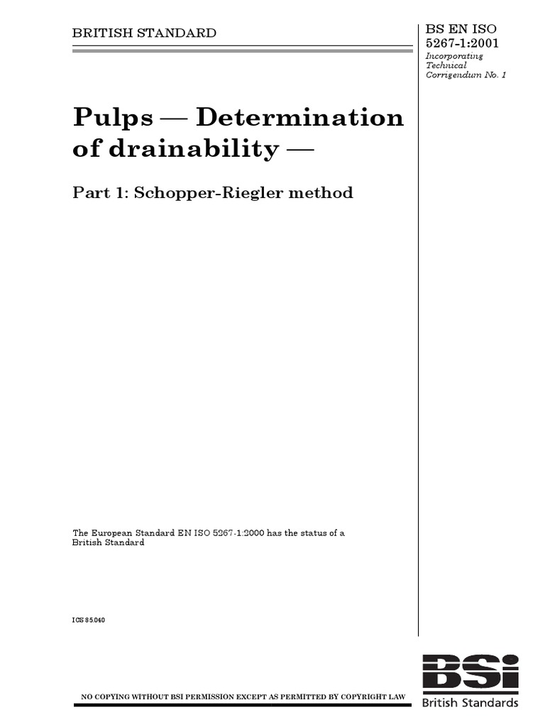 EN ISO 5267-1-2000 - en | PDF | International Organization For ...