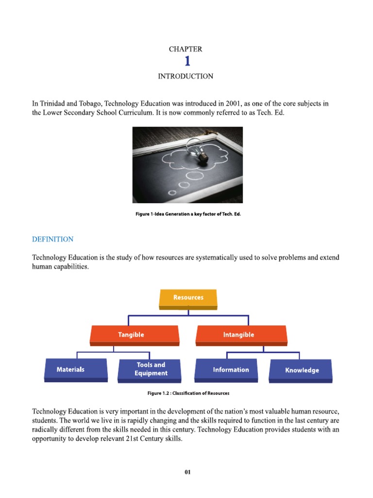 Chapter 1 Tech Ed | PDF