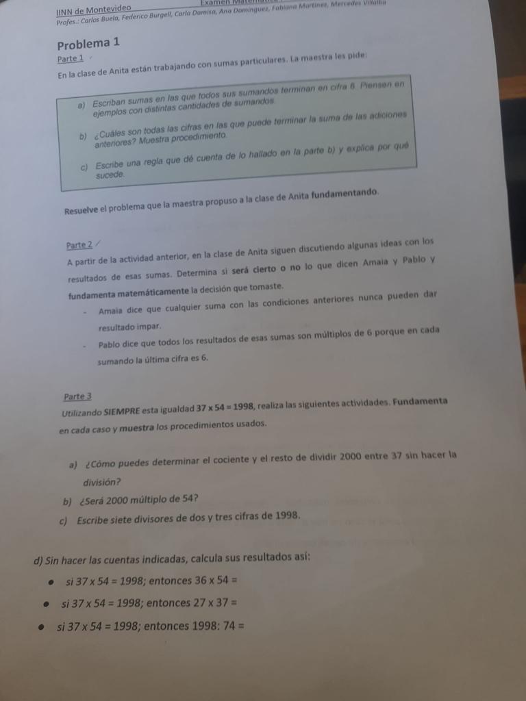 Recopilación Examenes y Parciales Numeración | PDF | División (Matemáticas) | Número primo