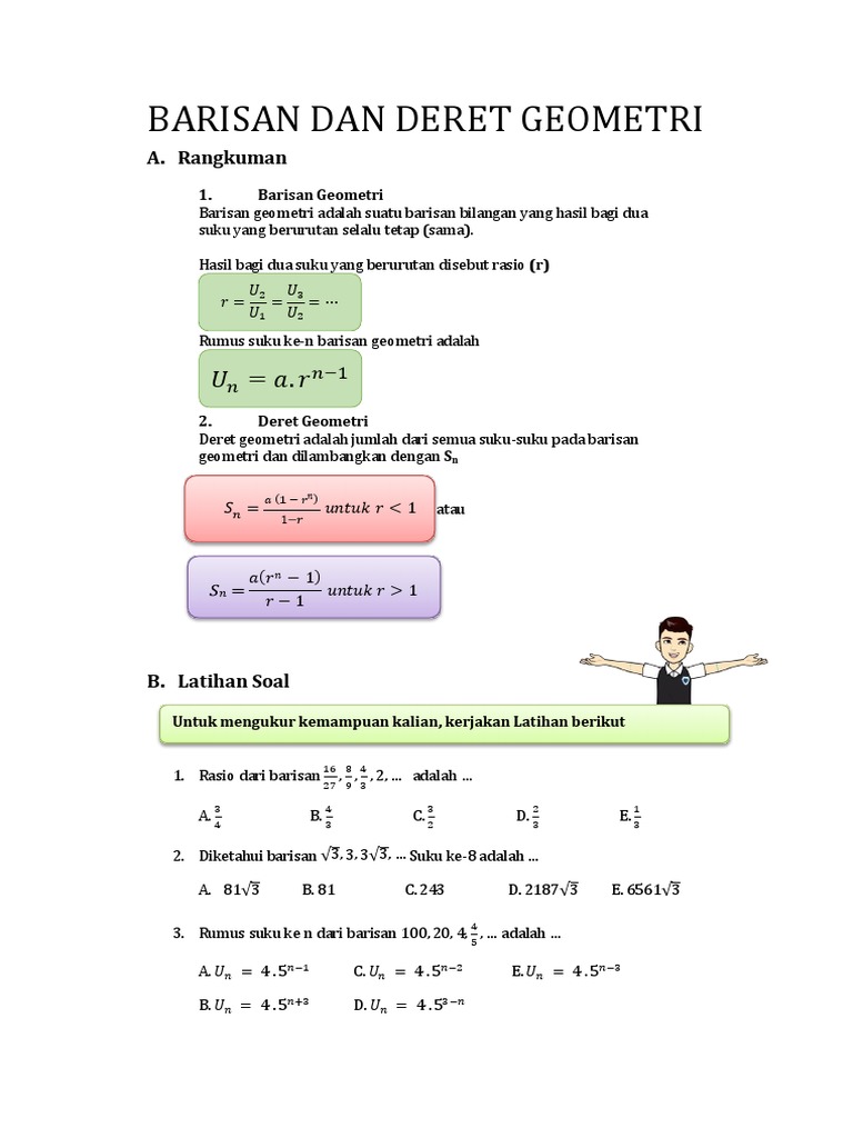 Barisan Dan Deret Geometri | PDF