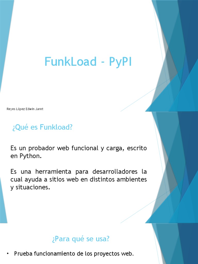 FunkLoad - PyPI | PDF | Informática