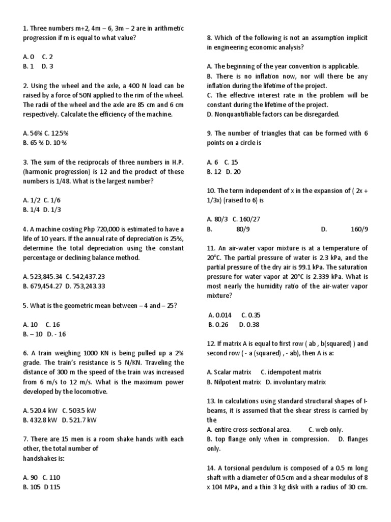 Mesl Set 1 | PDF | Physical Sciences | Classical Mechanics