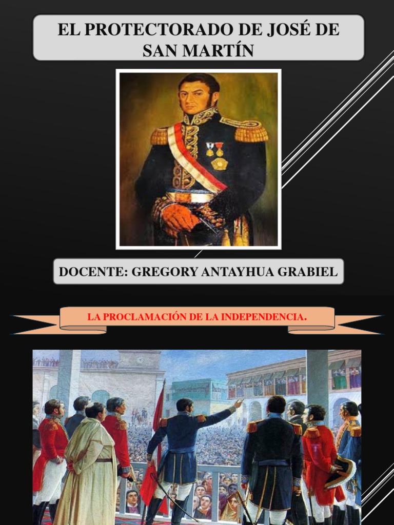 25 - El Protectorado de San MartÍn - 3º de Secundaria | PDF | América ...