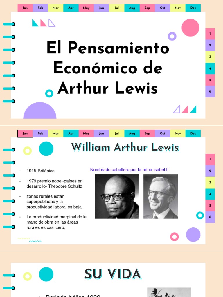 Diapositiva Arthur Lewis | PDF | Ciencias económicas | Economias