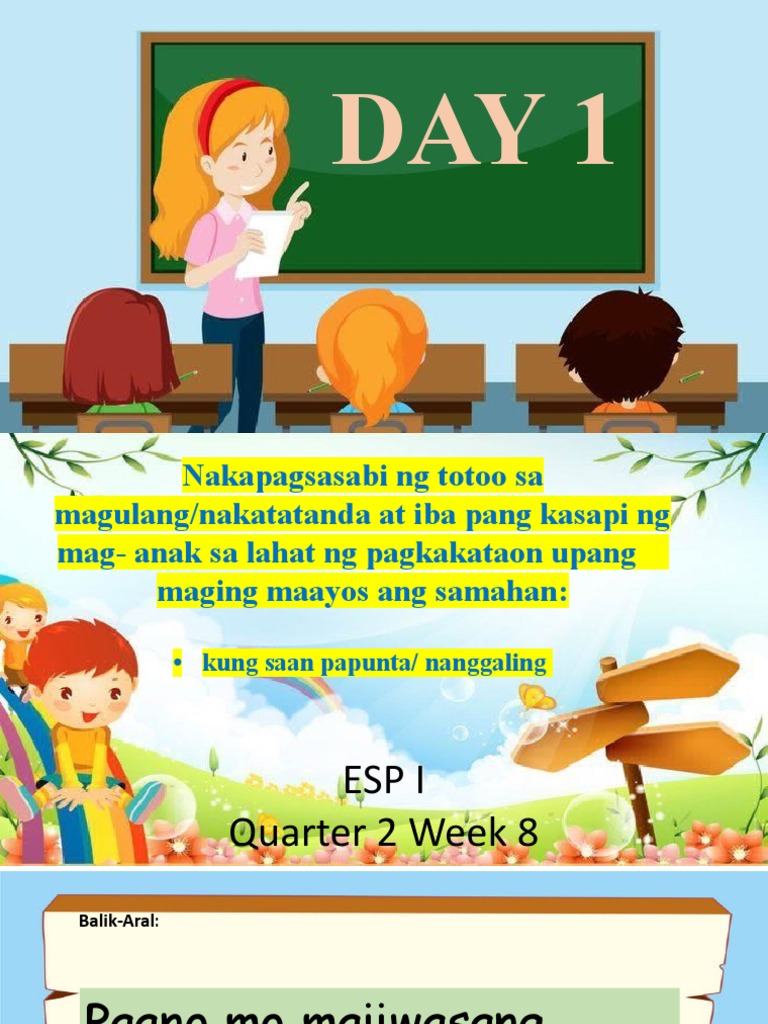 Quarter 2 Week 8 Day 1 | PDF