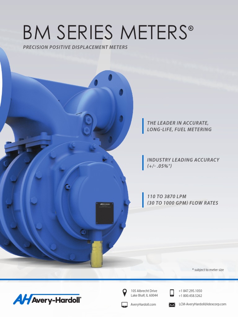 Avery BM Meters | PDF | Flow Measurement | Viscosity