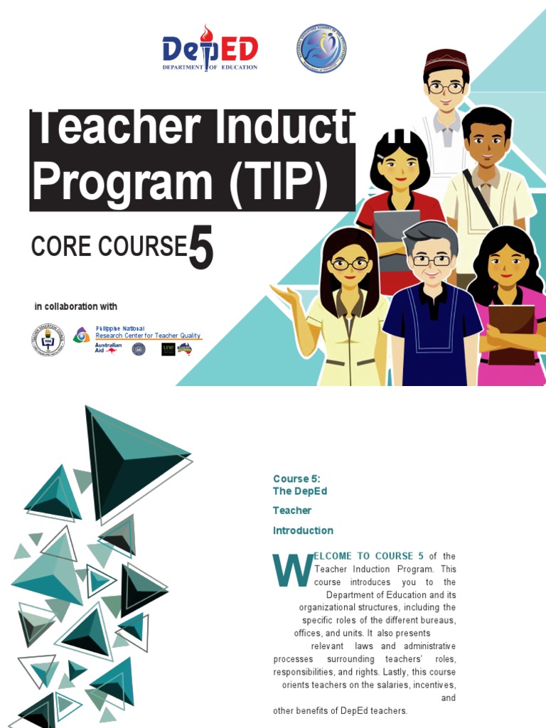 TIP-Course-5-with ANSWERS | PDF | Teachers | Curriculum