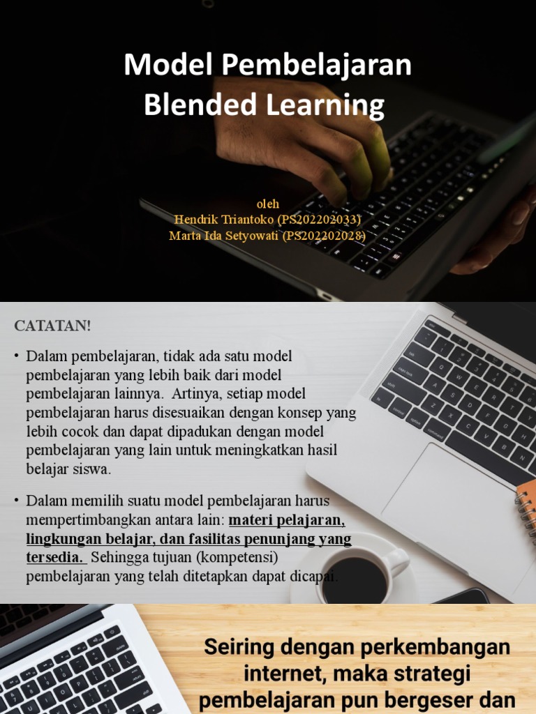 Model Pembelajaran Blended Learning | PDF