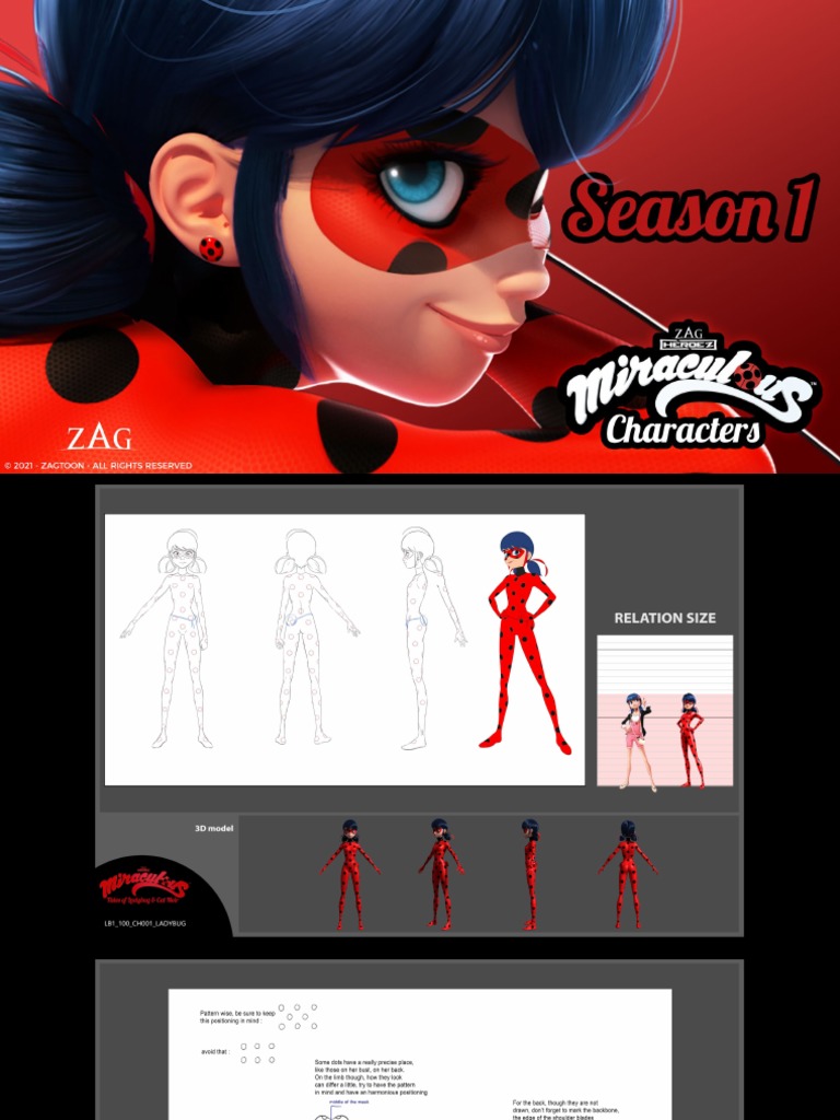 Miraculous Characters s1 s2 s3 s4 s5 | PDF