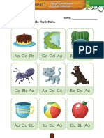 Oxford Phonics World 1 - Unit 1 - Letter A | PDF