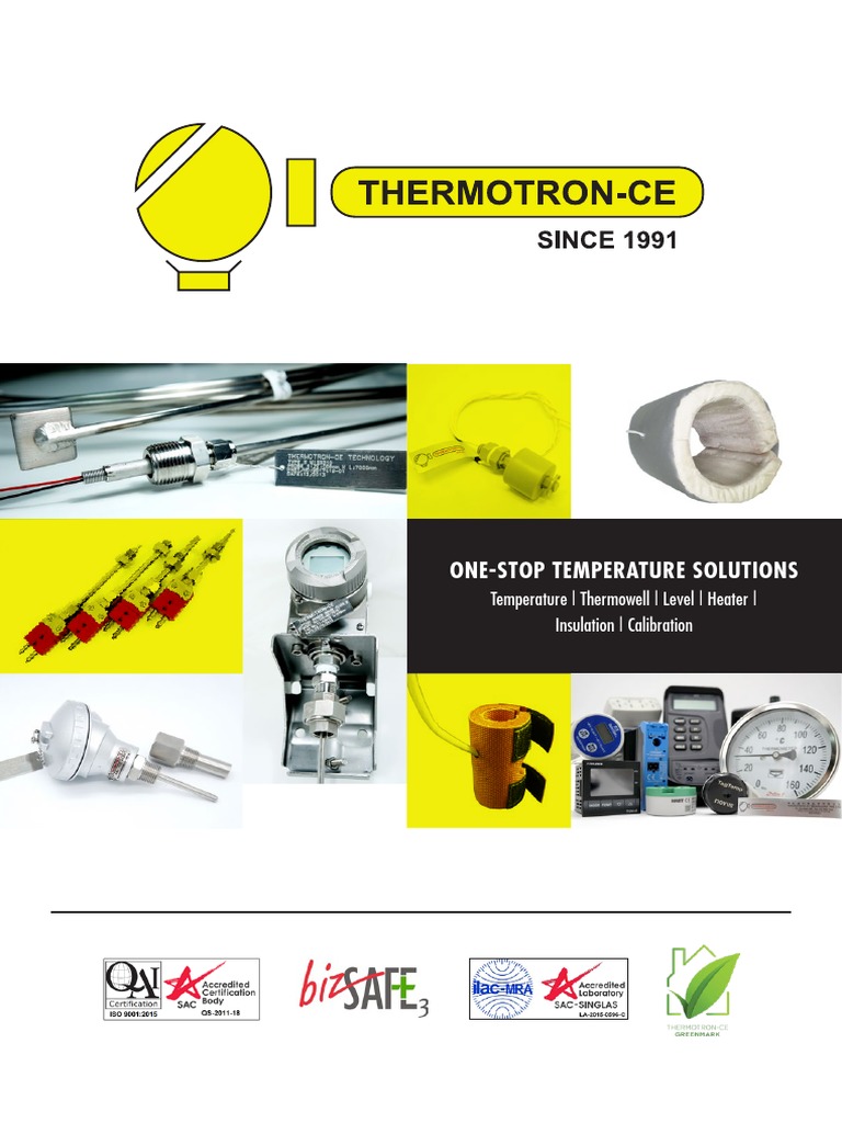 Thermotron CE Catalogue 2022 VOL10 - Midres | PDF | Thermocouple | Electrical Resistance And ...