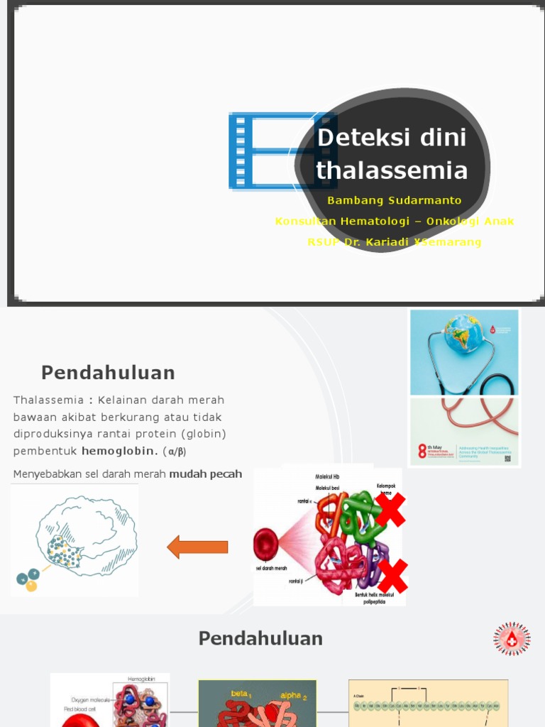 Skrening - Deteksi Dini Thalassemia | PDF | Blood | Tissue (Biology)