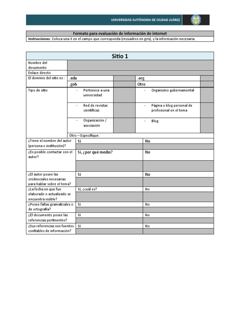 B8 Instrumento de Evaluacion B8 | PDF | Blog