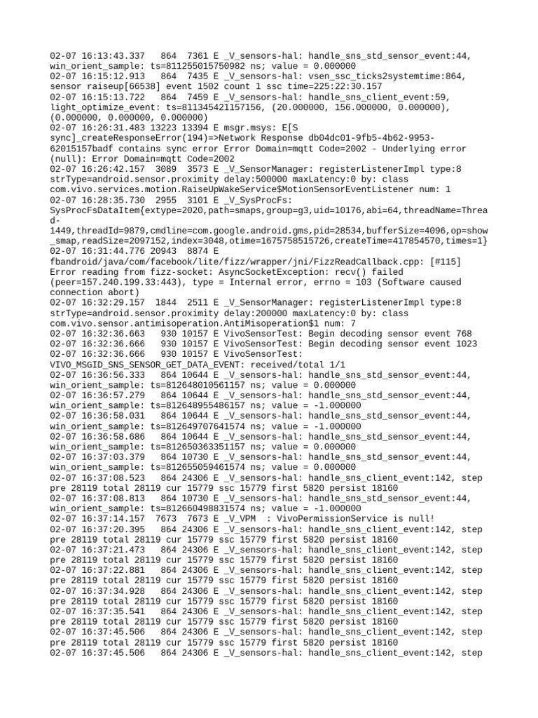 Log | PDF | Internet Protocols | System Software