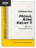 Modul Informatika Kelas 7 Algoritma Dan Pemrograman | PDF